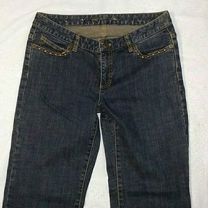 Michael Kors | Jeans | Michael Kors Blue Denim Studded Jean 8 | Poshmark